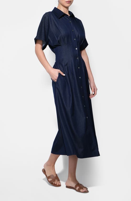 ADELYN RAE Adelyn Rae Audrey Denim Shirtdress